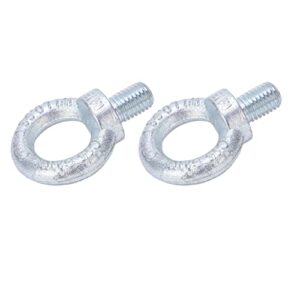 resistant non-slip eye 2pcs galvanized q235 steel eyelet uniform strength for marine machinery devices