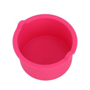 wax warmer replacement pot, wax warmer inner pot wax warmer silicone bowl silicone wax pot silicone heat resistant easy neat wax heating machine inner pot