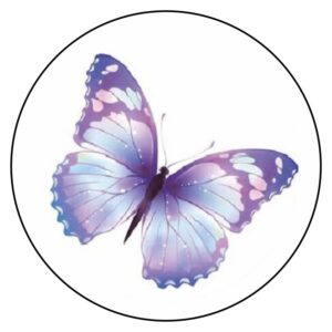 48 pcs butterfly #5!!!​ stickers envelope seals labels round tags, stamps sticker for gift cards, envelopes, boxes for holiday, birthday, christmas