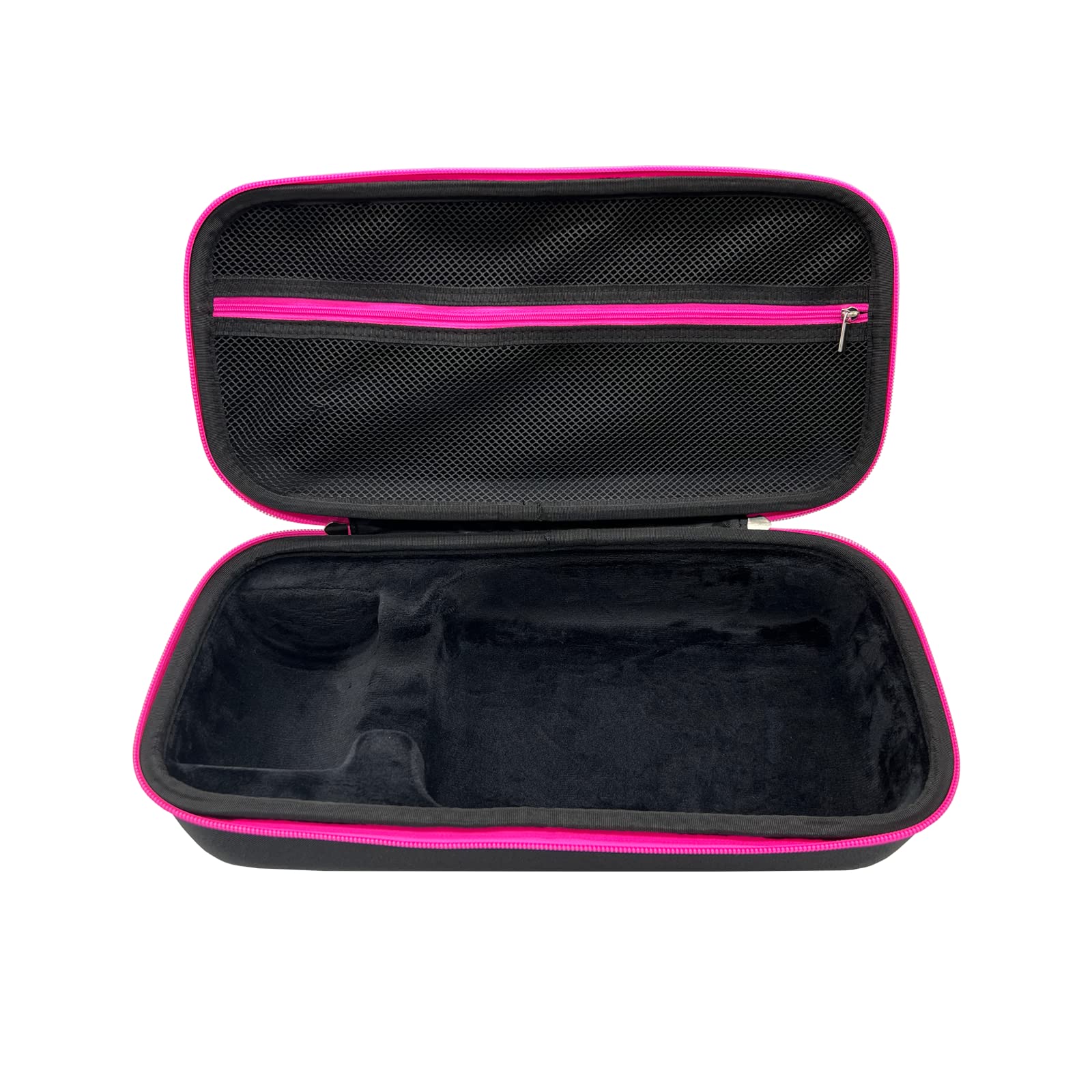 LITTECA hard case for Dyson hair dryer hard travel storage Caring Case with All Attachments Pink Zipper