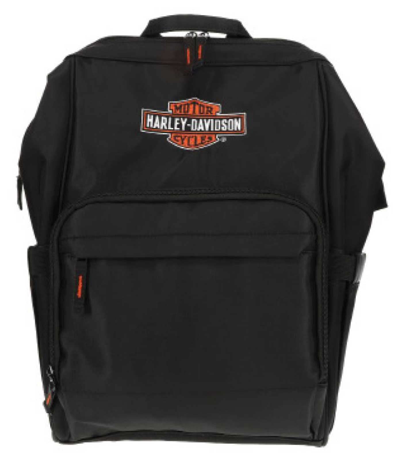 Harley-Davidson Embroidered Bar & Shield Diaper Canvas Backpack - Black