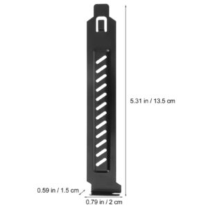 20pcs Graphics Card Bezel Pci Slot Blanking Plate Slot Cover for Computer Case Computer Chassis Block Pci Slot Cover Expansion Blank Plate Chassis Bits Block Vented Slot Cover