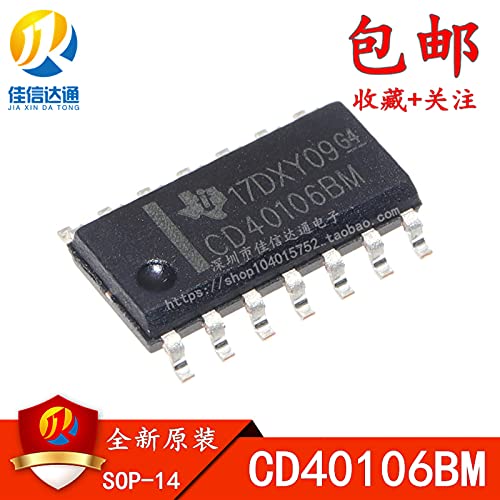 10PCS CD40106 CD40106BM CD40106BCM SOP-14