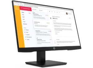 hp p24h g4 fhd (1920 x 1080) monitor, display, hdmi and vga ports, anti-glare,up to 16.7 million colors, horizontal viewing angle 178° (renewed)