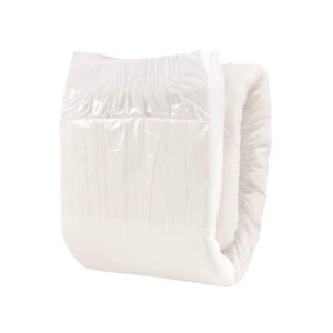 Littleforbig Adult Diaper 40 Pieces (4 Packs) - ABDry New White Diapers(M)