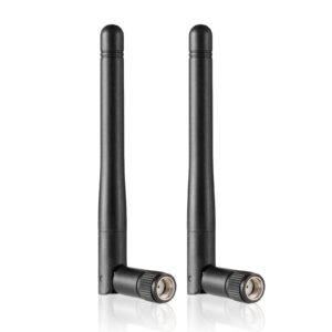 dual band wifi 2.4ghz 5ghz 5.8ghz mimo replacement antenna for furrion back up rv camera boost wireless signals (2 pack), eifagur