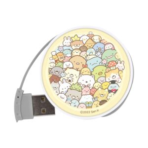 gourmandise smk-149b sumikko gurashi round usb hub