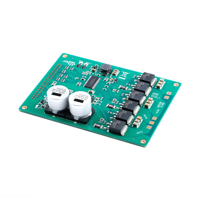 JESSINIE DRV8301 High Power Motor Driver Module Dual Current Shunt Amplifier Three Phase Power Grid Driver and Step Down Regulator High Power Motor Driver Module BLDC Brushless PMSM Driver