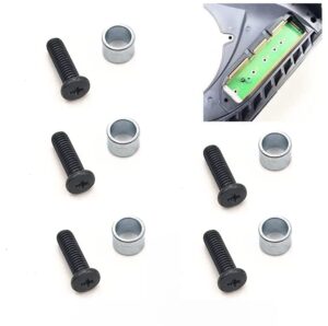 5 sets screw kit for ps5 console screw ssd screw metal durable solid state drive screw