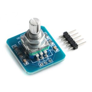 JESSINIE 5Pcs EC11 360 Degree Rotary Encoder Module Coding Encoding Module for Arduino