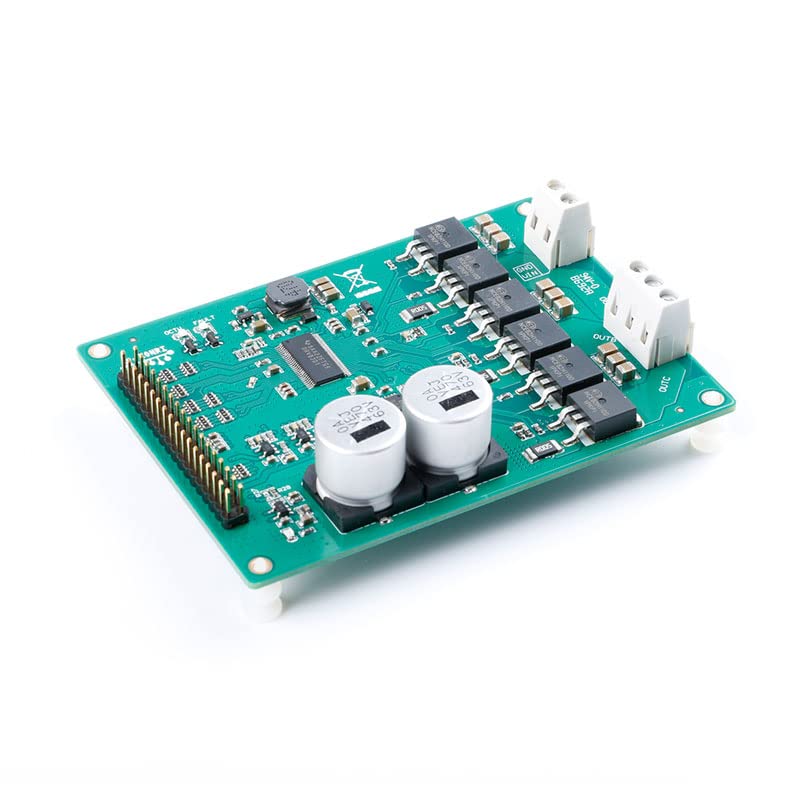 JESSINIE DRV8301 High Power Motor Driver Module Dual Current Shunt Amplifier Three Phase Power Grid Driver and Step Down Regulator High Power Motor Driver Module BLDC Brushless PMSM Driver