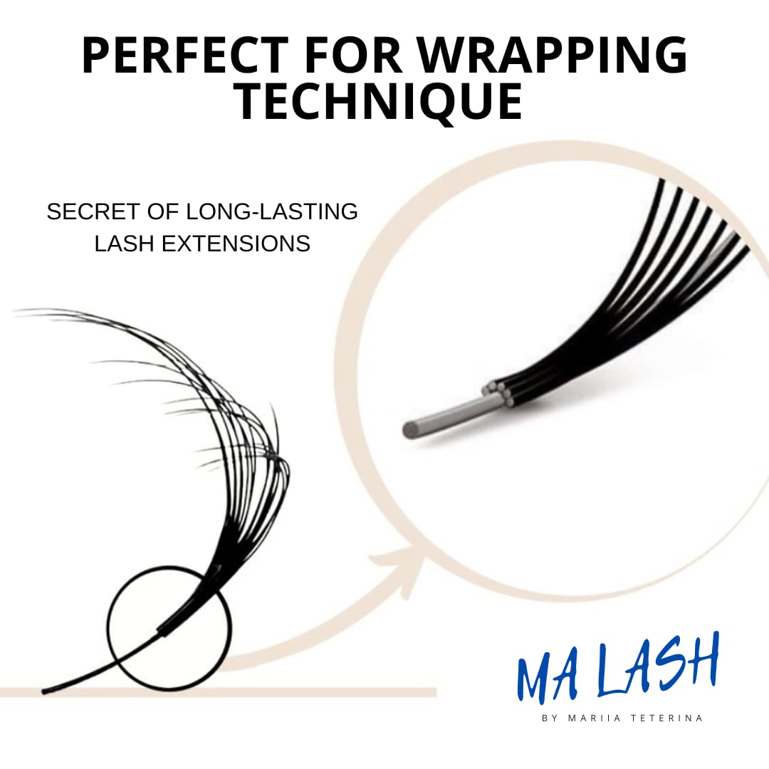 MA LASH Power Eyelash Extension Adhesive Glue - 0.17fl.oz / 5ml - Ultra-Fast 1-Second Drying Time - 8 Weeks Retention - Professional-Grade, Black