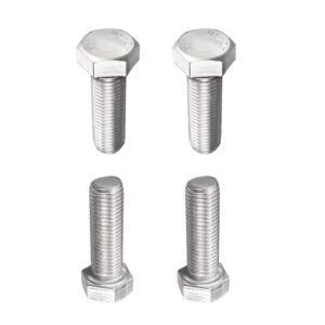 dtgn m16x50mm(dxh) hex bolts - 4pack - good for machine tools - 304 stainless steel hexagon head screws