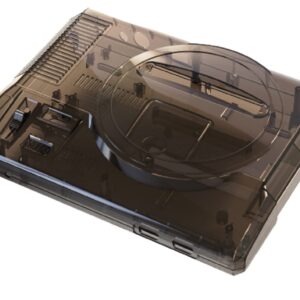 Retro Game Restore 432456 MD Body Replacement Shell, Clear Smoke for Mega Drive