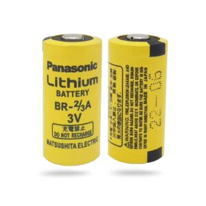 STEPMAX 5 Pack BR-2/3A BR-2/3ASSP 3V 1200mAh PLC Lithium Battery, Replacement for FANUC A98L-0031-0006