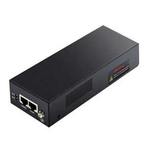 hyn@net pe90-bt | 90w gigabit ultra poe++ injector, 56v power on ethernet adapter,comply with ieee 802.3bt/at/af, 10/100/1000mbps shielded rj-45 ports,metal housing,plug and play