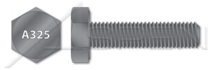 (1800 pcs) 1/2"-13 x 1-1/4", heavy structural hex bolts, full thread, astm a325 type 1, steel