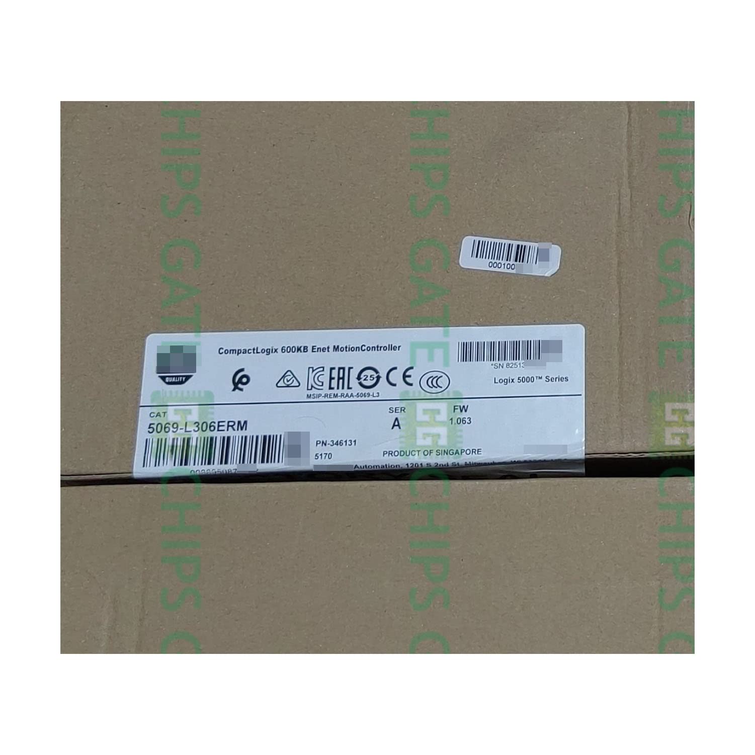 600KB Enet Motion Controller 5069-L306ERM New Factory Sealed