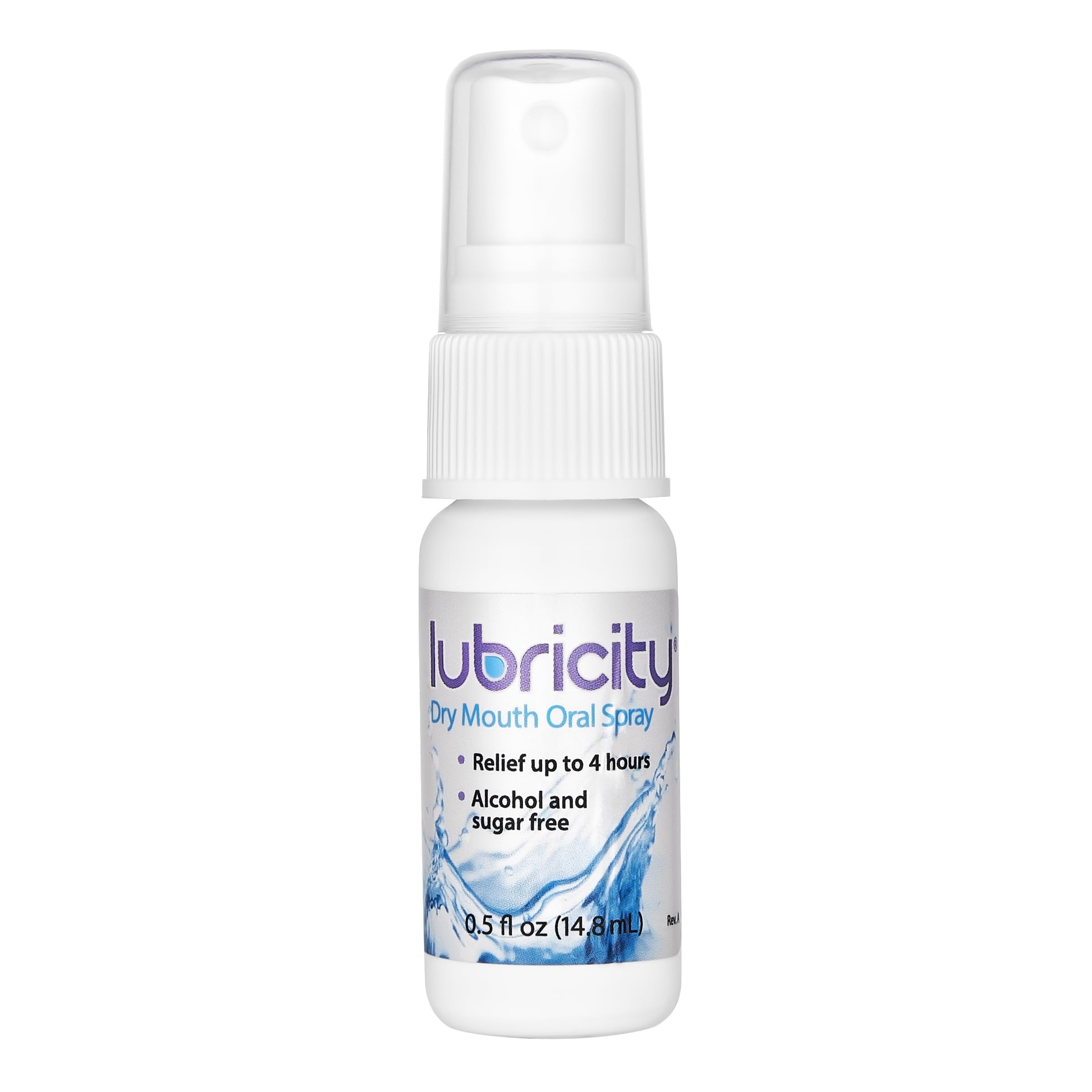 Lubricity Dry Mouth Oral Spray - 2 Piece Dry Mouth Products for Efficient Relief, Travel-Size Dry Mouth Spray, Mouth Moisturizer for Dry Mouth, Dry Mouth Remedies - 0.5 oz Each with Ilios Travel Cup