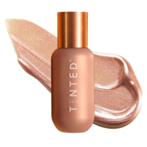 live tinted hueglow liquid highlighter drops - lightweight serum-infused highlighter, non-greasy formula for natural radiance and advanced hydration, dawn, 1.7fl oz / 50ml