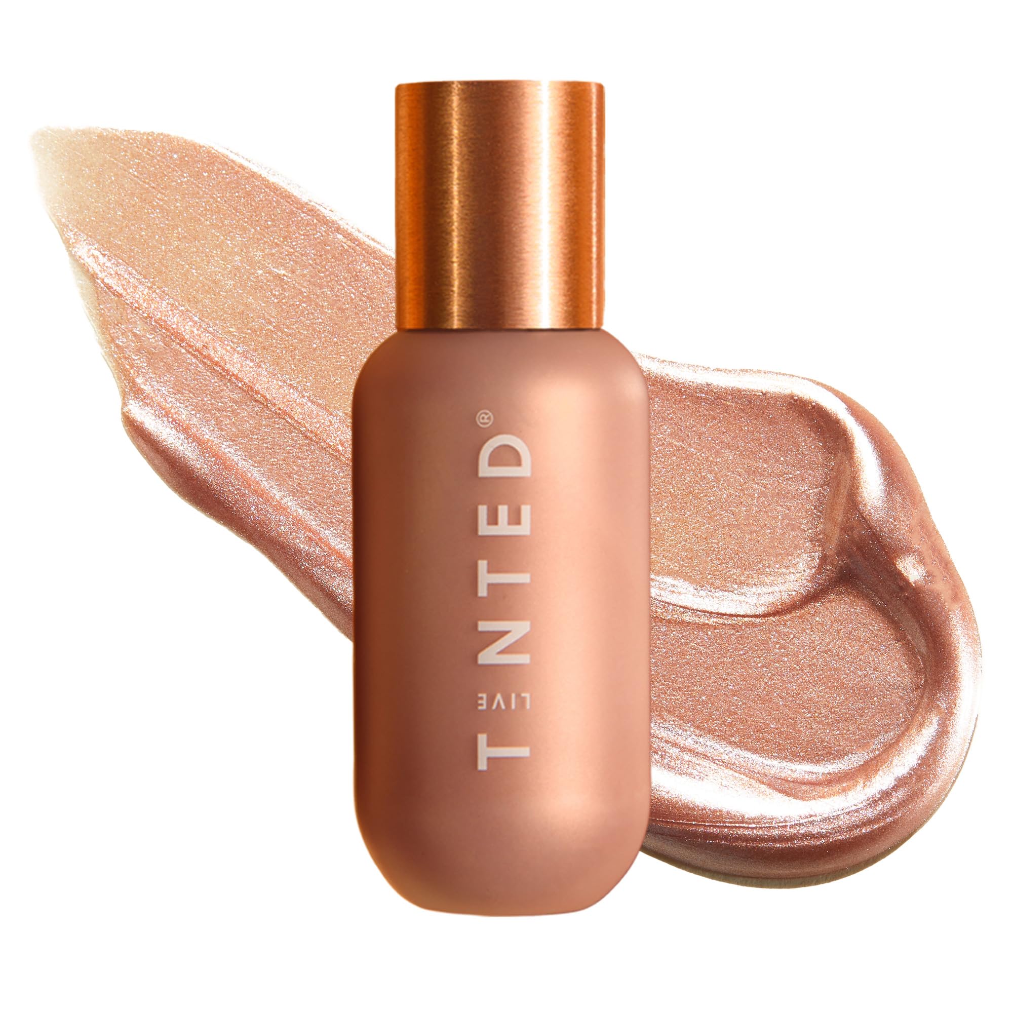 Live Tinted Hueglow Liquid Highlighter Drops - Lightweight Serum-Infused Highlighter, Non-Greasy Formula for Natural Radiance and Advanced Hydration, Dawn, 1.7fl oz / 50mL