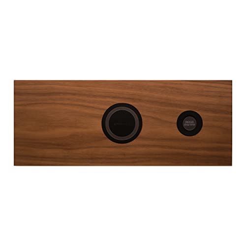 Grace Digital Mondo Elite Duo Smart Internet Radio, Bluetooth, Wi-Fi, 7-Day Alarm – Microphone Free (Walnut)