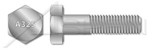 (250 pcs) 5/8"-11 x 5", heavy structural hex bolts, astm a325 type 1, steel, hot dip galvanized, made in u.s.a.