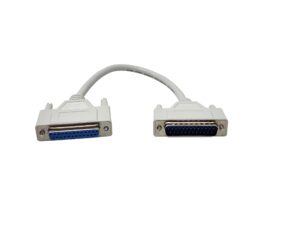 your cable store 1 foot db25 25 pin serial port cable male/female rs232