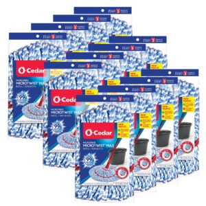 o-cedar microtwist max microfiber refill (pack of 12)