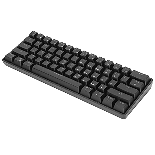 Goshyda Gaming Keyboard,Portable Keypads Wireless Wired Dual Connection Mode Keyboard with Smart Power Saving & Two Color Injection Molding Technology,for PC