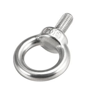 ciciTree 10Pcs M5*11mm Thread Lifting Eye Ring Bolt Screw ID13mm OD23mm