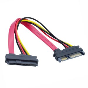 ChenYang SAS to SATA Cable,SFF-8482 SAS 29Pin to SATA 22Pin Hard Disk Drive Raid Extension Cable