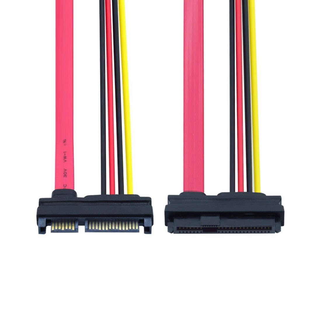 ChenYang SAS to SATA Cable,SFF-8482 SAS 29Pin to SATA 22Pin Hard Disk Drive Raid Extension Cable