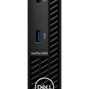 Dell [Windows 11 Pro] OptiPlex 3090 MFF Business Micro Form Factor Desktop, Intel Hexa-Core i5-10500T up to 3.8GHz, 8GB DDR4 RAM, 128GB PCIe SSD + 1TB HDD, USB WiFi Adapter, RJ-45, Mouse and Keyboard