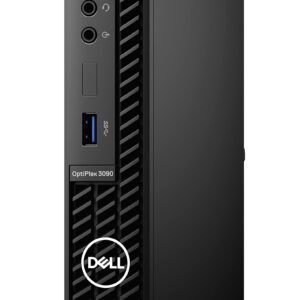 Dell [Windows 11 Pro] OptiPlex 3090 MFF Business Micro Form Factor Desktop, Intel Hexa-Core i5-10500T up to 3.8GHz, 8GB DDR4 RAM, 128GB PCIe SSD + 1TB HDD, USB WiFi Adapter, RJ-45, Mouse and Keyboard