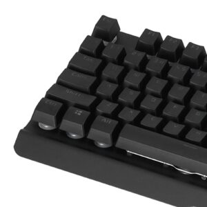 Mechanical Keyboard, Portable 104 Keys Wired Full‑Speed USB2.0 Port Gaming Keyboard with Double Injection Molding,for Computer Notebook