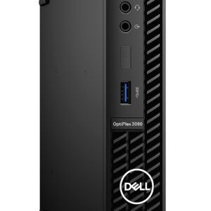 Dell [Windows 11 Pro] OptiPlex 3090 MFF Business Micro Form Factor Desktop, Intel Hexa-Core i5-10500T up to 3.8GHz, 8GB DDR4 RAM, 128GB PCIe SSD + 1TB HDD, USB WiFi Adapter, RJ-45, Mouse and Keyboard