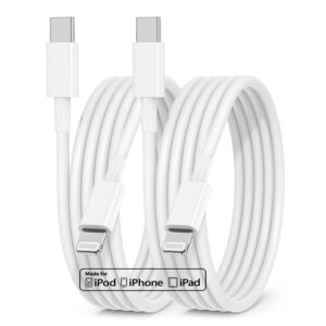 usb c to lightning cable 10ft, for apple certified 2pack iphone fast charger cable,type c port support long apple charging cord 10 foot for iphone 14 pro max/13 pro/13/12 mini/11/x/xs/8/7 plus/ipad