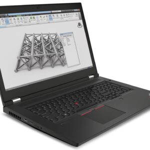 Lenovo ThinkPad P17 Gen 2 Workstation Laptop (Intel i9-11950H vPro 8-Core, 16GB RAM, 1TB PCIe SSD, RTX A2000, 17.3" 60Hz Full HD (1920x1080), Fingerprint, WiFi, Win 11 Pro) with Dockztorm Hub