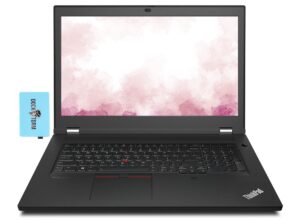 lenovo thinkpad p17 gen 2 workstation laptop (intel i9-11950h vpro 8-core, 16gb ram, 1tb pcie ssd, rtx a2000, 17.3" 60hz full hd (1920x1080), fingerprint, wifi, win 11 pro) with dockztorm hub