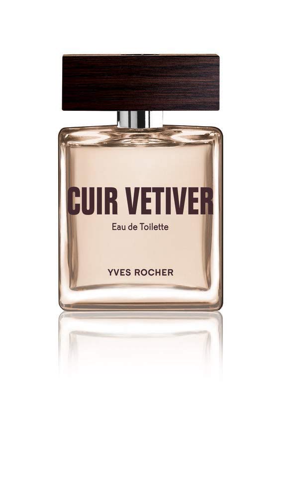 Yves Rocher Eau de Toilette for Men - Cuir vetiver, 50 ml./1.7 fl.oz.