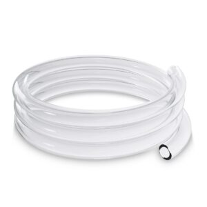 ekwb ek-loop soft tube, 10/16mm (3/8" id, 5/8" od), 3 meter, clear