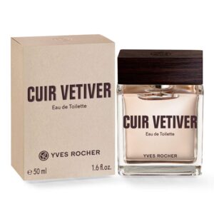 Yves Rocher Eau de Toilette for Men - Cuir vetiver, 50 ml./1.7 fl.oz.