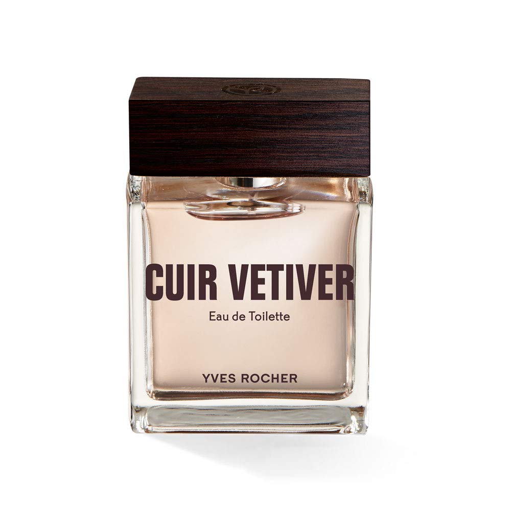 Yves Rocher Eau de Toilette for Men - Cuir vetiver, 50 ml./1.7 fl.oz.