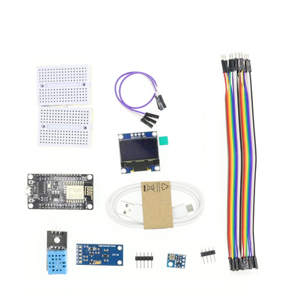 Mustpoint Arduino Kit ESP8266 Weather Station for Arduino IDE IoT Starter with Tutorial by DIY