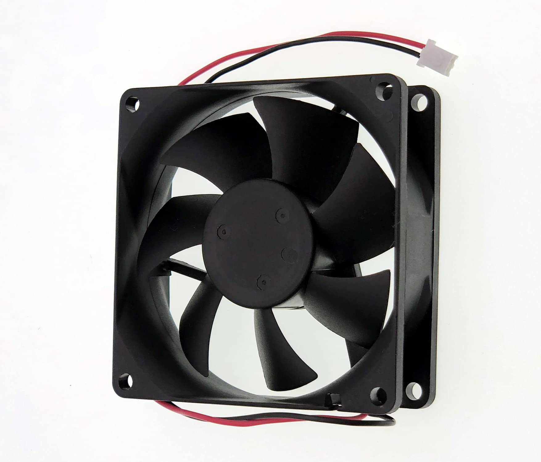 LEYEYDOJX New Power Supply Chassis Cooling Fan for YaLnFAN D80SH-12 8025 Size:80 * 80 * 25mm DC12V 0.18A 2-Wire 2-Pin