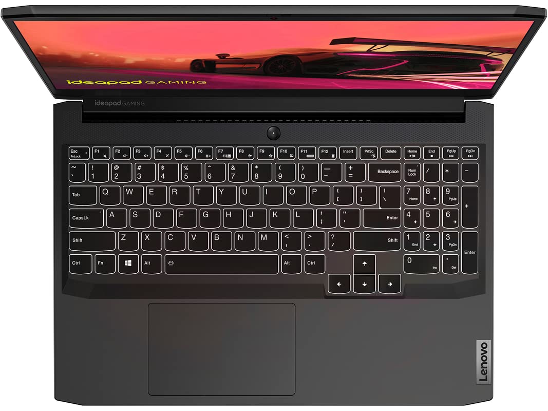 Lenovo IdeaPad Gaming 3 15.6" FHD 120Hz Gaming Laptop, AMD Ryzen 5-5600H Processor, 32GB RAM, 2TB PCIe SSD, Backlit Keyboard, GeForce GTX 1650, HD Webcam, Windows 10, Black, 32GB USB Card