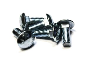 (5 pcs) 1/2"x1-1/2" carriage bolts - zinc