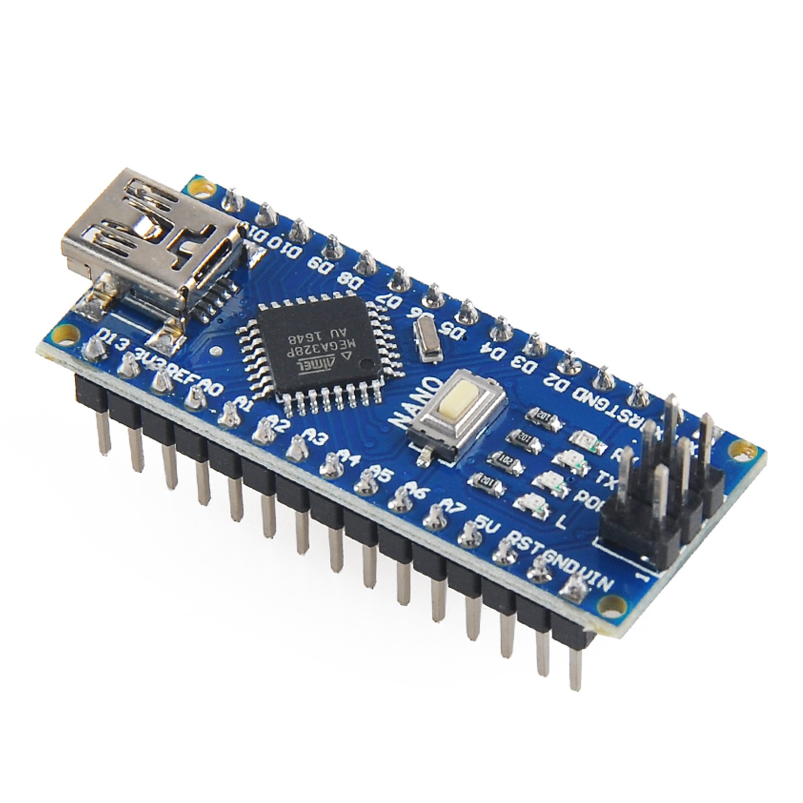 Mini Nano V3.0 ATmega328P 5V 16M Microcontroller Board w/USB Cable for Ar duino IDE