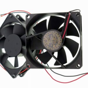 LEYEYDOJX New Power Supply Chassis Cooling Fan for YaLnFAN D80SH-12 8025 Size:80 * 80 * 25mm DC12V 0.18A 2-Wire 2-Pin